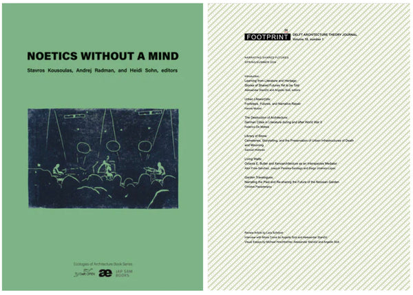 Recent architecture theory launches "Noetics Without a Mind" & "Footpr ...